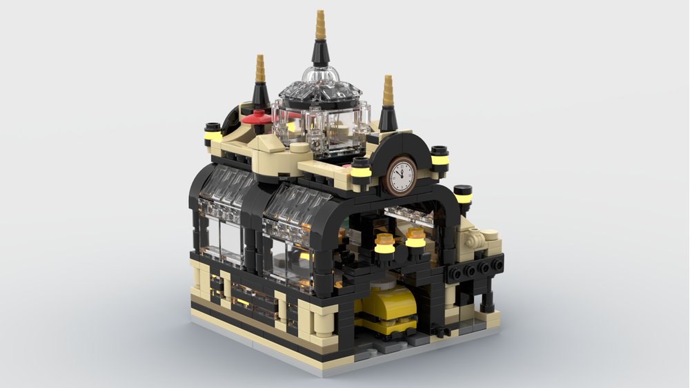 LEGO MOC Mini 910002 Studgate Train Station by christromans ...