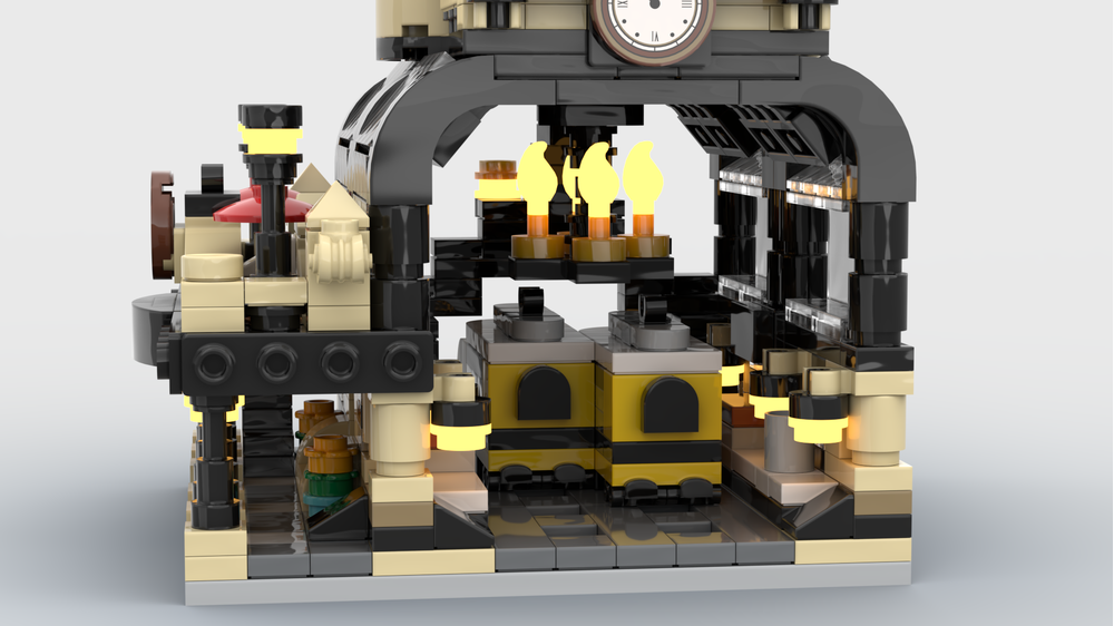 LEGO MOC Mini 910002 Studgate Train Station by christromans ...