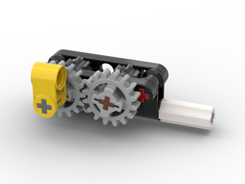 LEGO MOC One Output Direction Mechanism by BD Technic | Rebrickable ...