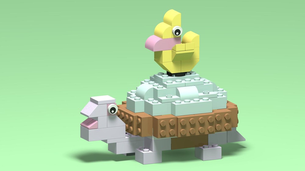 LEGO MOC 11028 Tortoise by mattking4 | Rebrickable - Build with LEGO