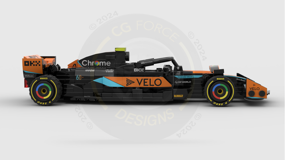 Lego Moc F1 Mclaren Mcl60 By Cgforcedesigns Rebrickable Build With Lego