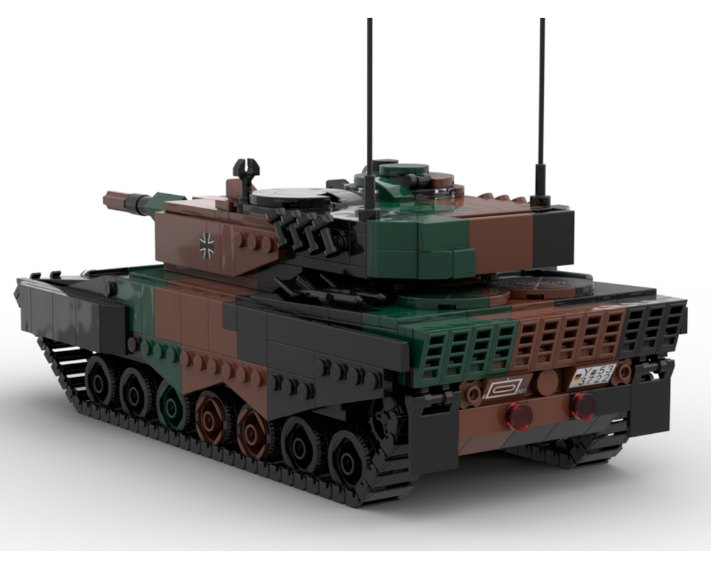 LEGO MOC Leopard 2A4 tank by gunsofbrickston | Rebrickable - Build with ...