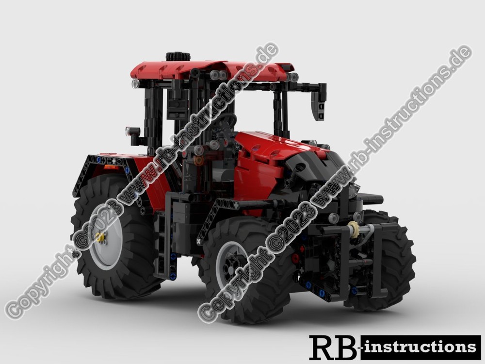 LEGO MOC Tractor Optom with Power Functions by RB-instructions | Rebrickable - Build with LEGO