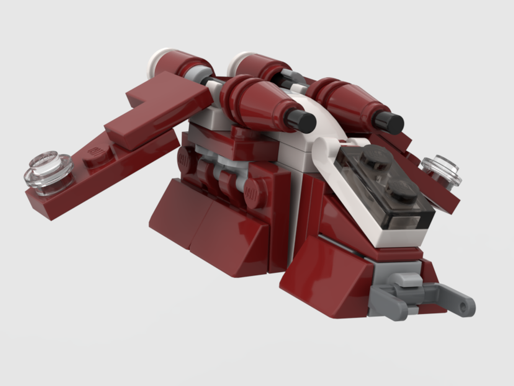 LEGO MOC micro Coruscant Guard gunship by Lego_things_and_stuff ...