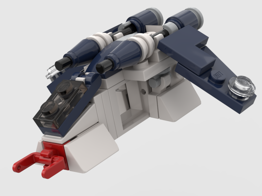LEGO MOC micro Muunilinst 10 gunship by Lego_things_and_stuff ...