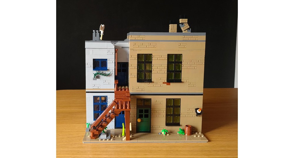 Lego Moc Modular Diagon Alley By Jrodonbricks Rebrickable Build