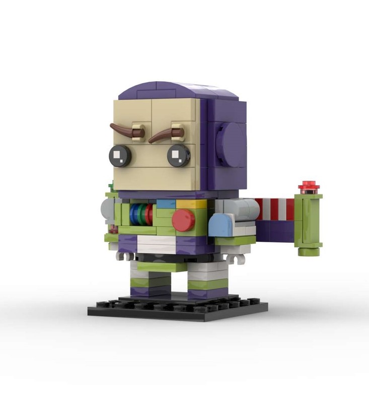 LEGO MOC Buzz Lightyear (Toy Story) by delight_moc | Rebrickable ...