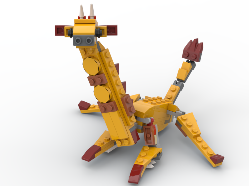 Lego Moc Giraffe By Matrynka Rebrickable Build With Lego
