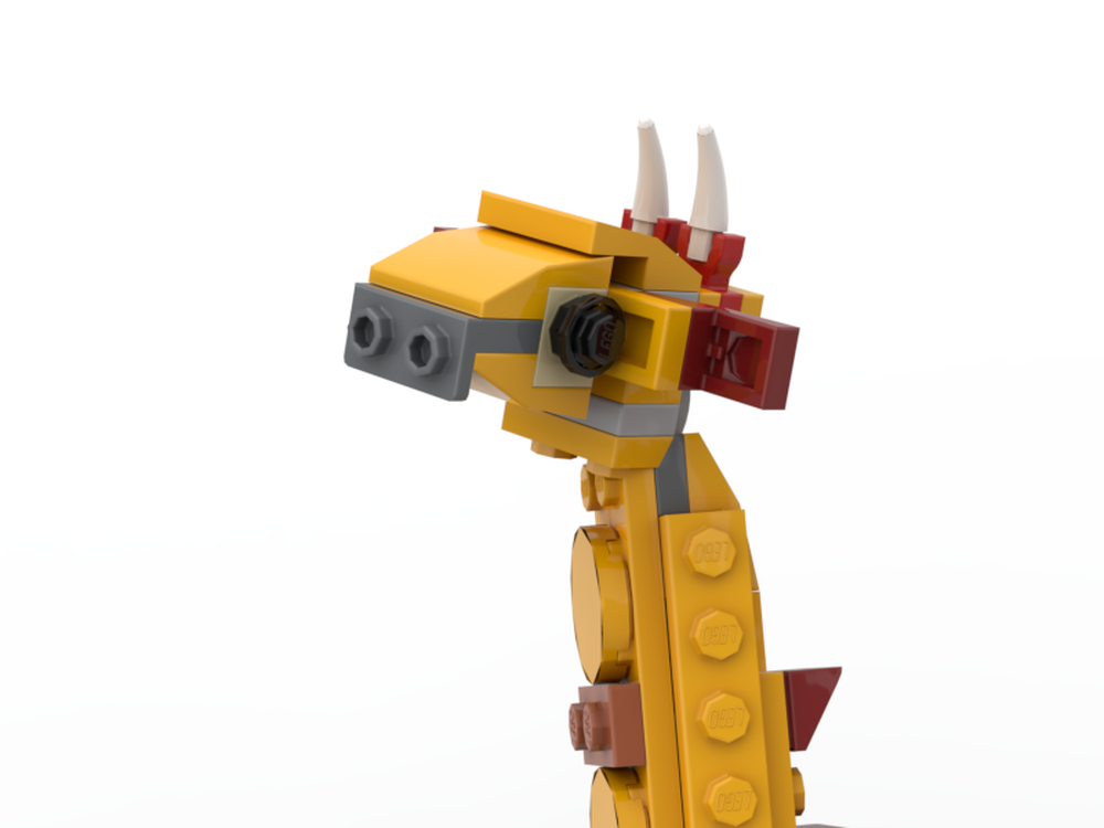 Lego Moc Giraffe By Matrynka Rebrickable Build With Lego