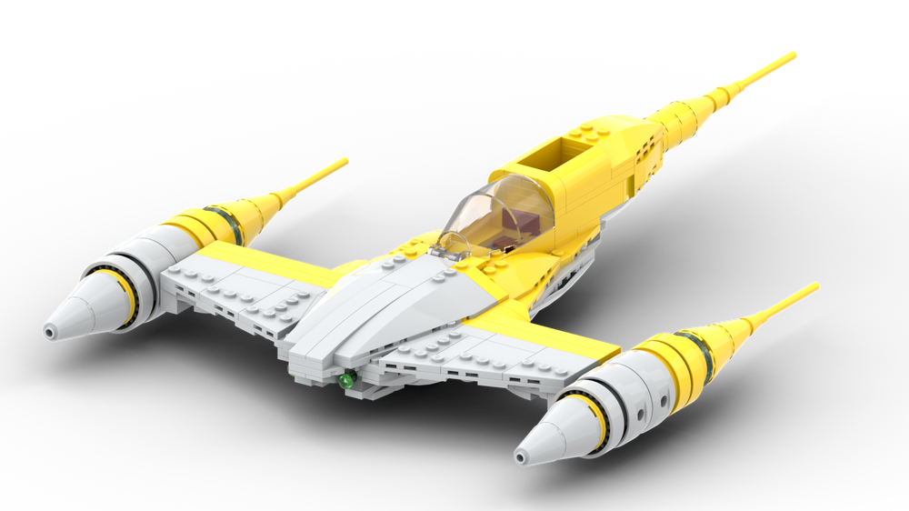 LEGO MOC Naboo N-1 Starfighter by Corrupted-cow | Rebrickable - Build ...