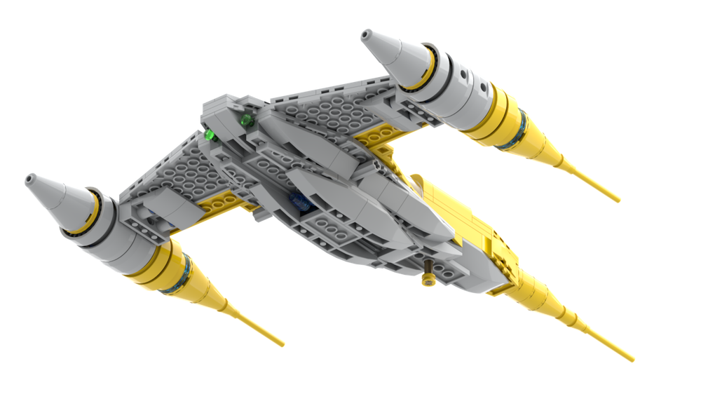 Lego Moc Naboo N 1 Starfighter By Corrupted Cow Rebrickable Build