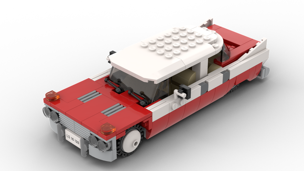 LEGO MOC 1960s classic sedan by Mantasvait | Rebrickable - Build with LEGO
