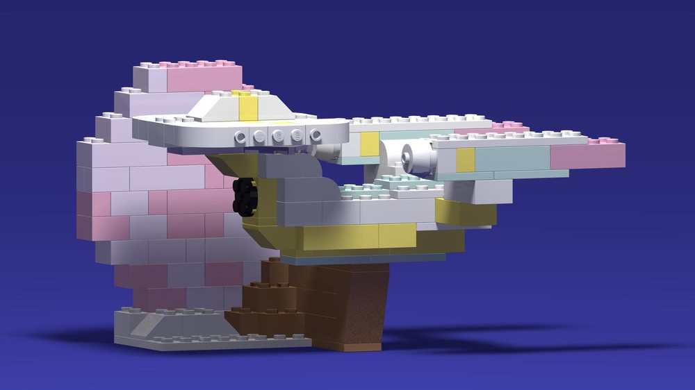 LEGO MOC 11028 Enterprise by mattking4 | Rebrickable - Build with LEGO