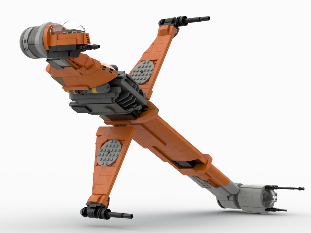 LEGO MOC Blade Wing Prototype B- Wing Starfighter by enfurnoh ...