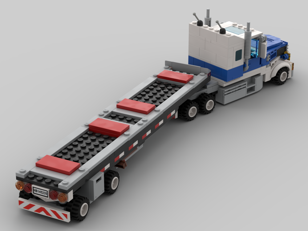 LEGO MOC Color Line Container Lorry by HaulingBricks | Rebrickable ...