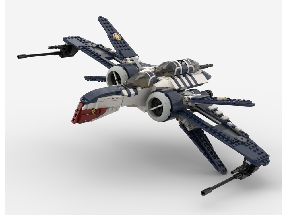 LEGO MOC ARC-170 MOD by Quarries Workshop | Rebrickable - Build with LEGO