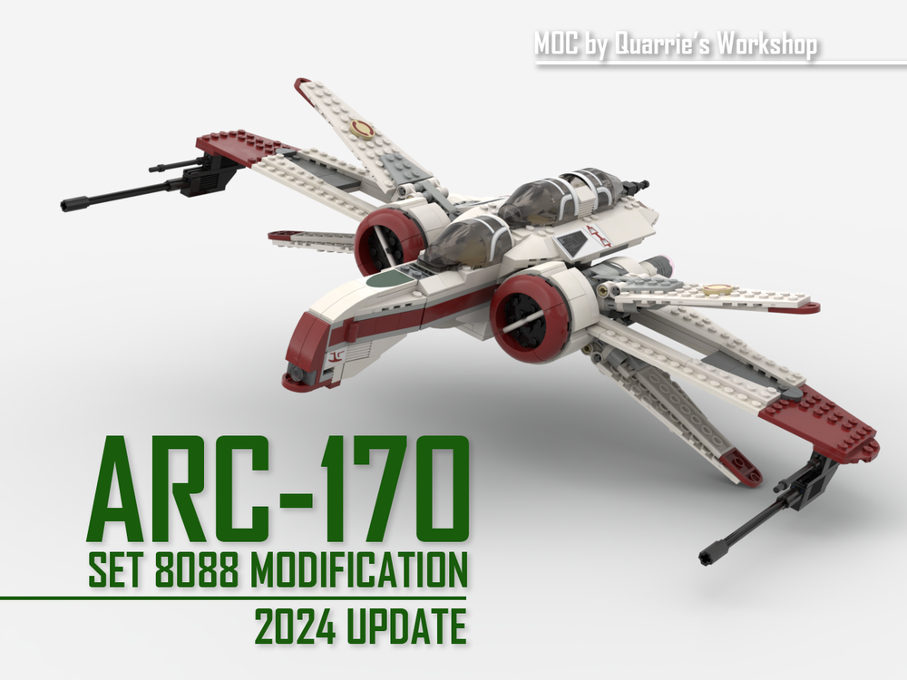 Lego Moc Arc 170 Mod By Quarries Workshop Rebrickable Build With Lego