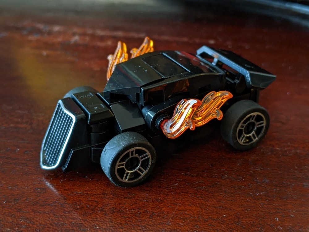 LEGO MOC Tiny Turbos Hotrod by Rhinoswagobius | Rebrickable - Build ...