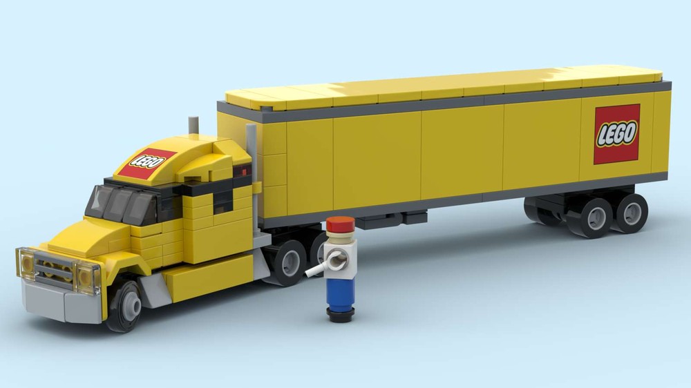 Lego Moc Lego Truck By Williweb Rebrickable Build With Lego