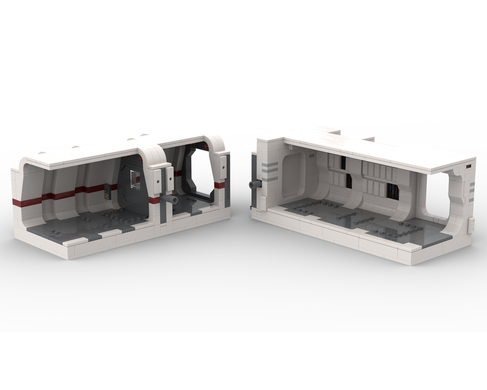 LEGO MOC Rogue One ending scene : Profundity & Tantive IV corridors by ...