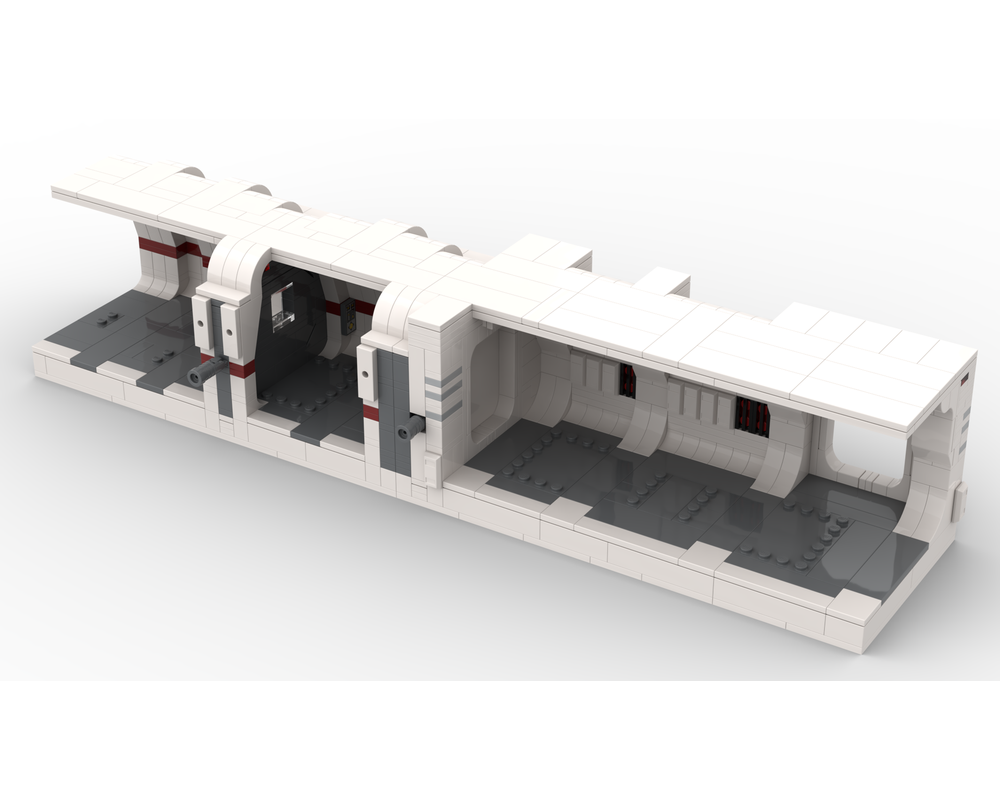 LEGO MOC Rogue One ending scene : Profundity & Tantive IV corridors by ...