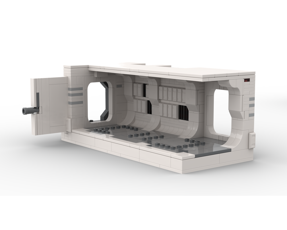 LEGO MOC Rogue One ending scene : Profundity & Tantive IV corridors by ...