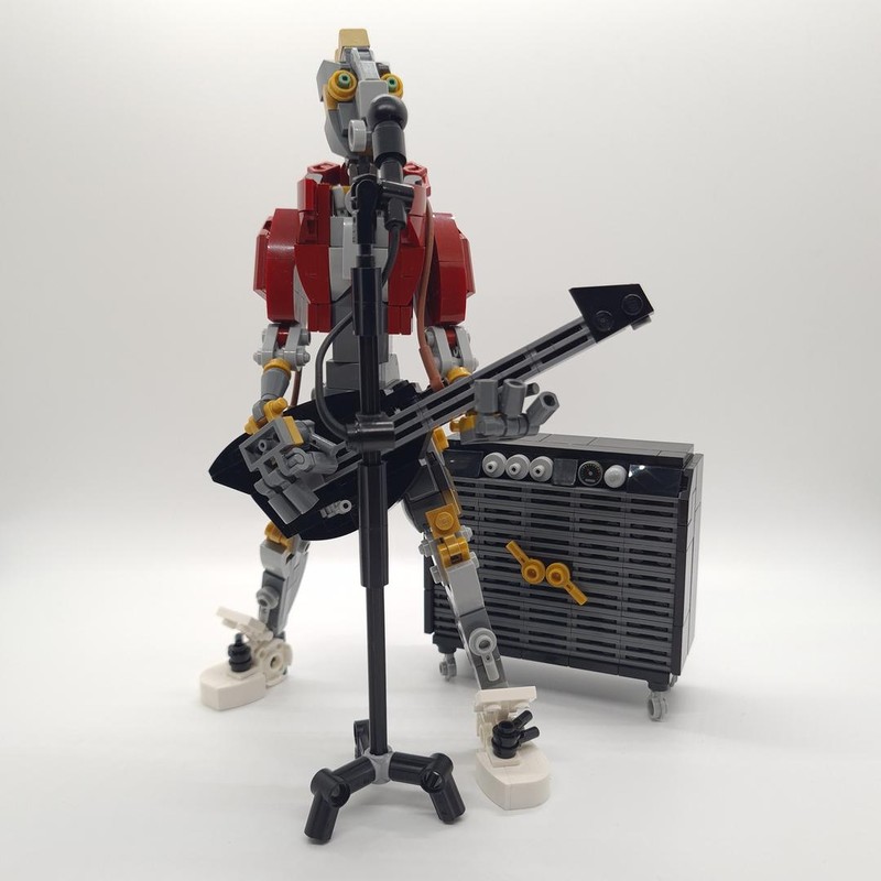 LEGO MOC Rockerbot by Moc_Lobster | Rebrickable - Build with LEGO