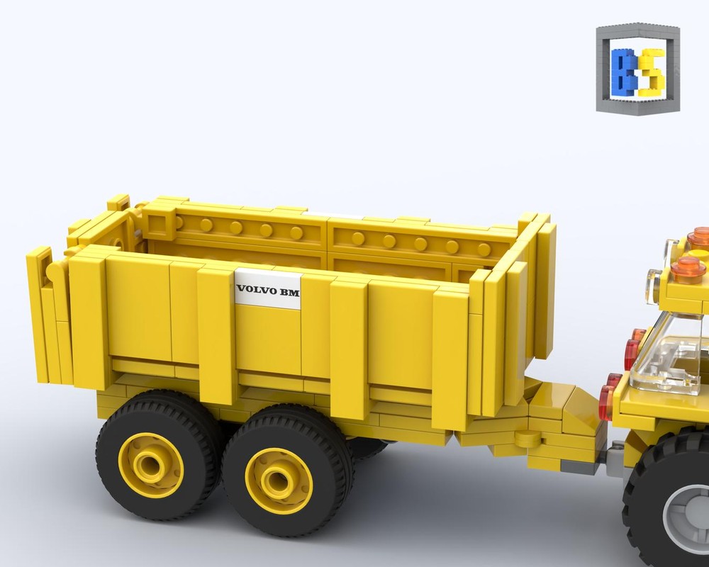 LEGO MOC VOLVO BM TRAILER by BrickScheme | Rebrickable - Build with LEGO