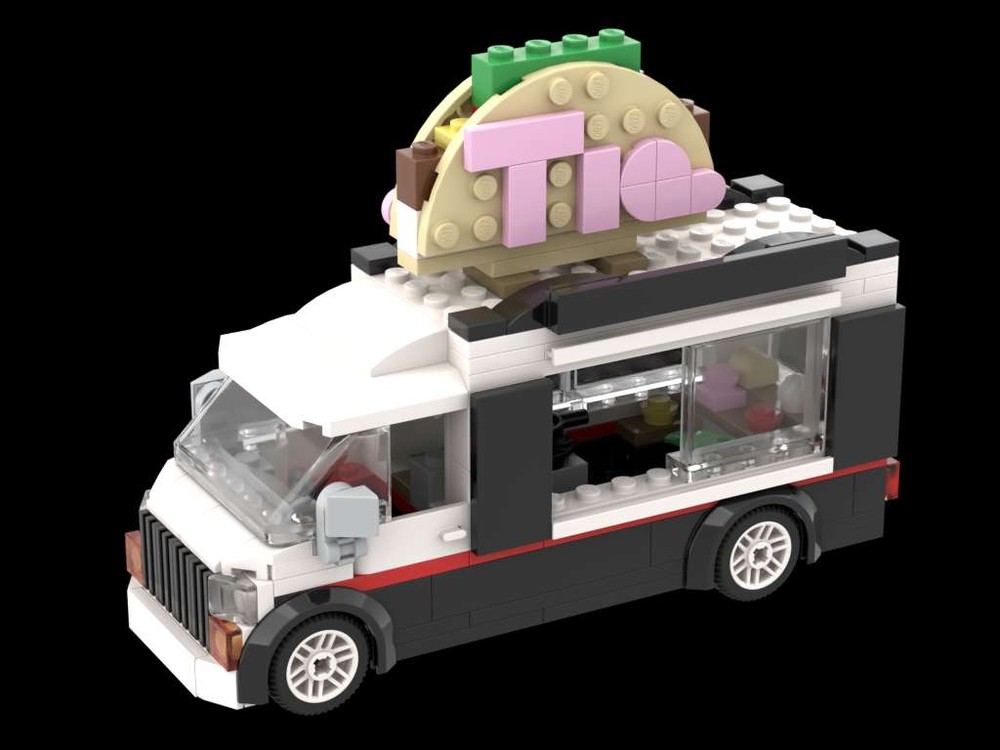 LEGO MOC Tia's Tacos by Bricksborough | Rebrickable - Build with LEGO