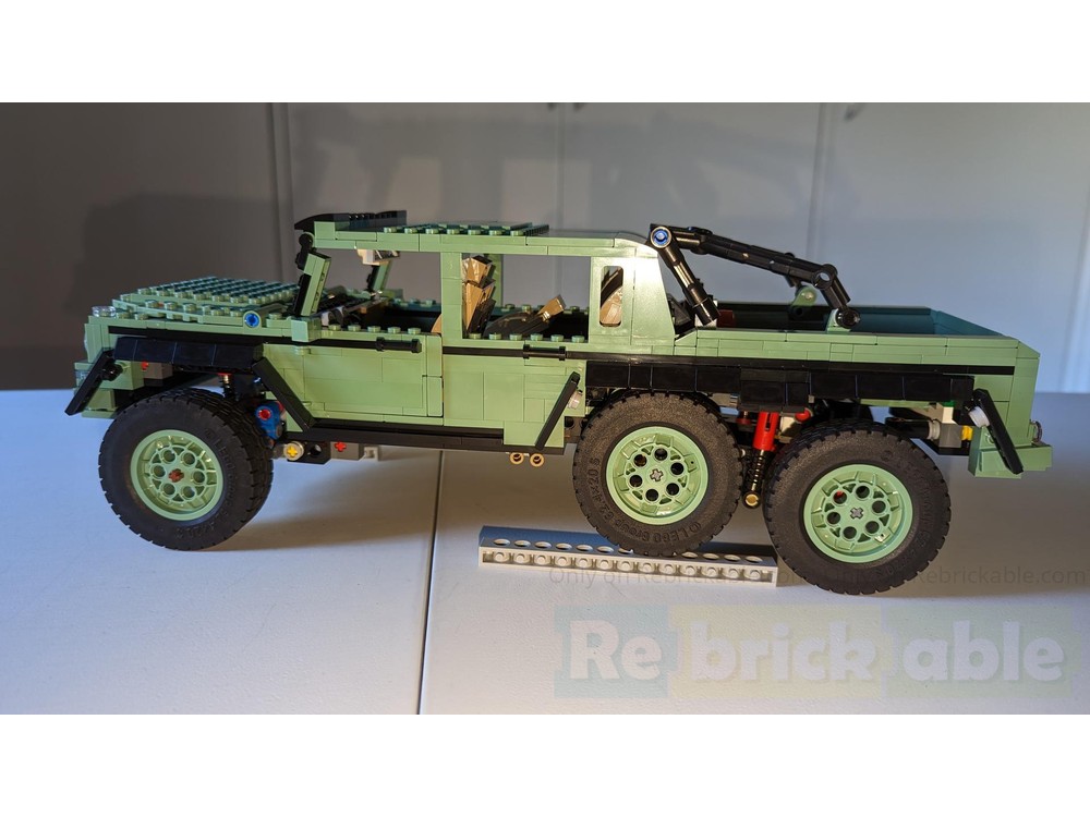 LEGO MOC Mercedes-Benz G 63 AMG 6x6 from 10317 Land Rover by ...
