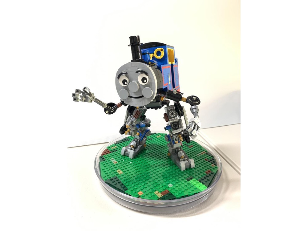 LEGO MOC Round Terrain Base by rykfield | Rebrickable - Build with LEGO