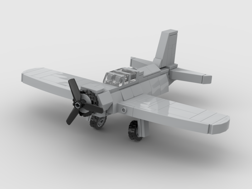 LEGO MOC lavochkin la-5 WWII Russian fighter plane by the_legotanker ...