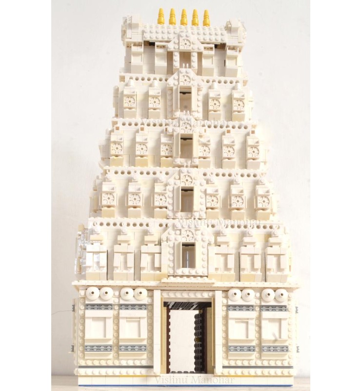 LEGO MOC-145325 Temple tower 10256 Taj Mahal Alternate by Dr. Vishnu ...