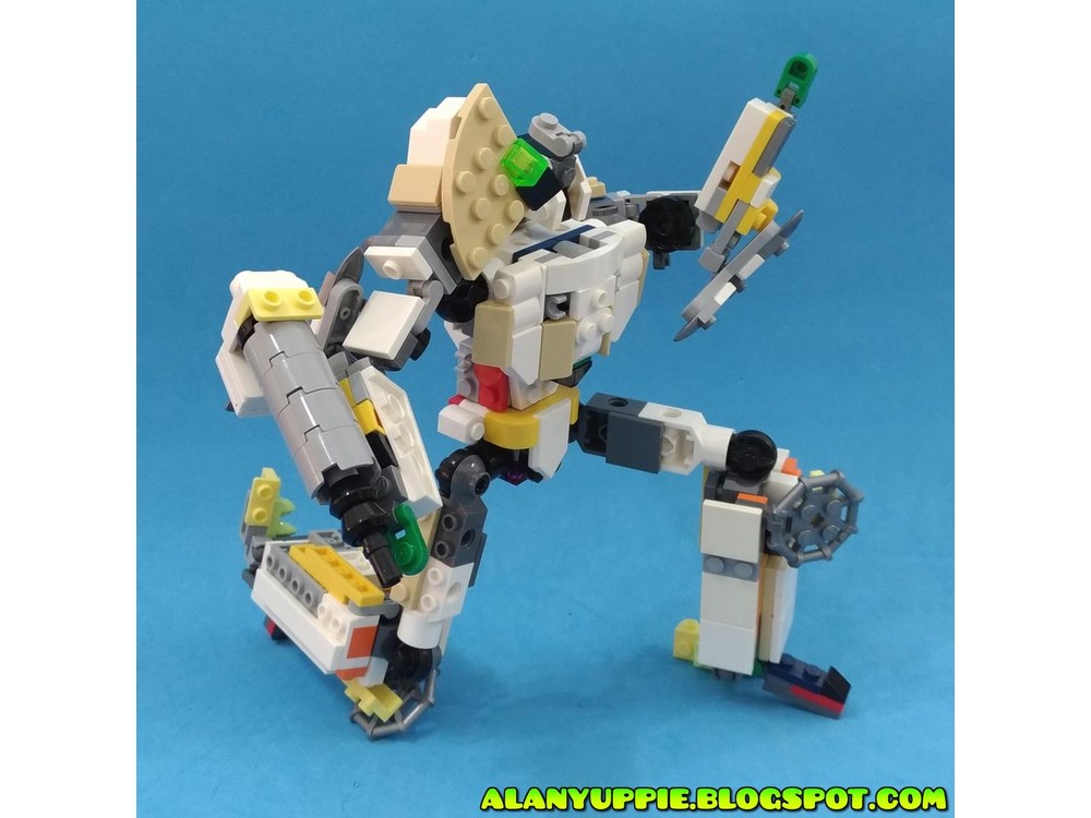 Lego Moc Transformer Earthspark Megatron From Lego Creator 31115 Space