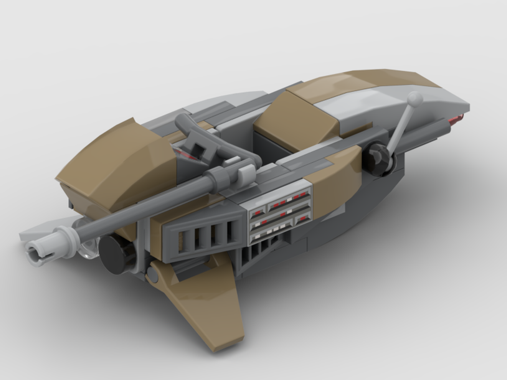 LEGO MOC Mandalorian Heavy Speederbike by Rob_Brickinger | Rebrickable ...