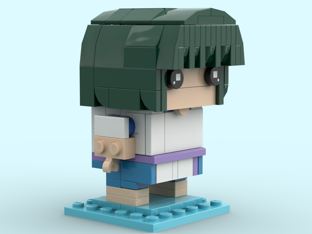 LEGO MOC Chihiro & Haku - Studio Ghibli BrickHeadz by NinjaChips20 ...