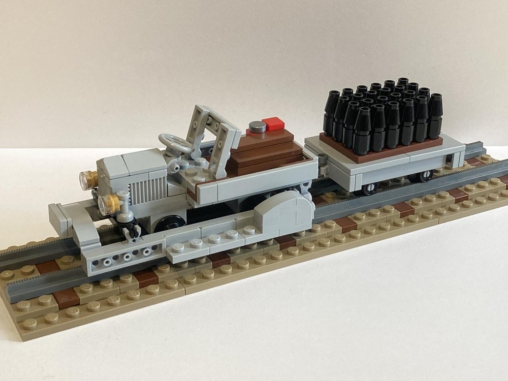 LEGO MOC Crewe Tractor (WW1 Road/Rail Vehicle) by Gregnat3 ...