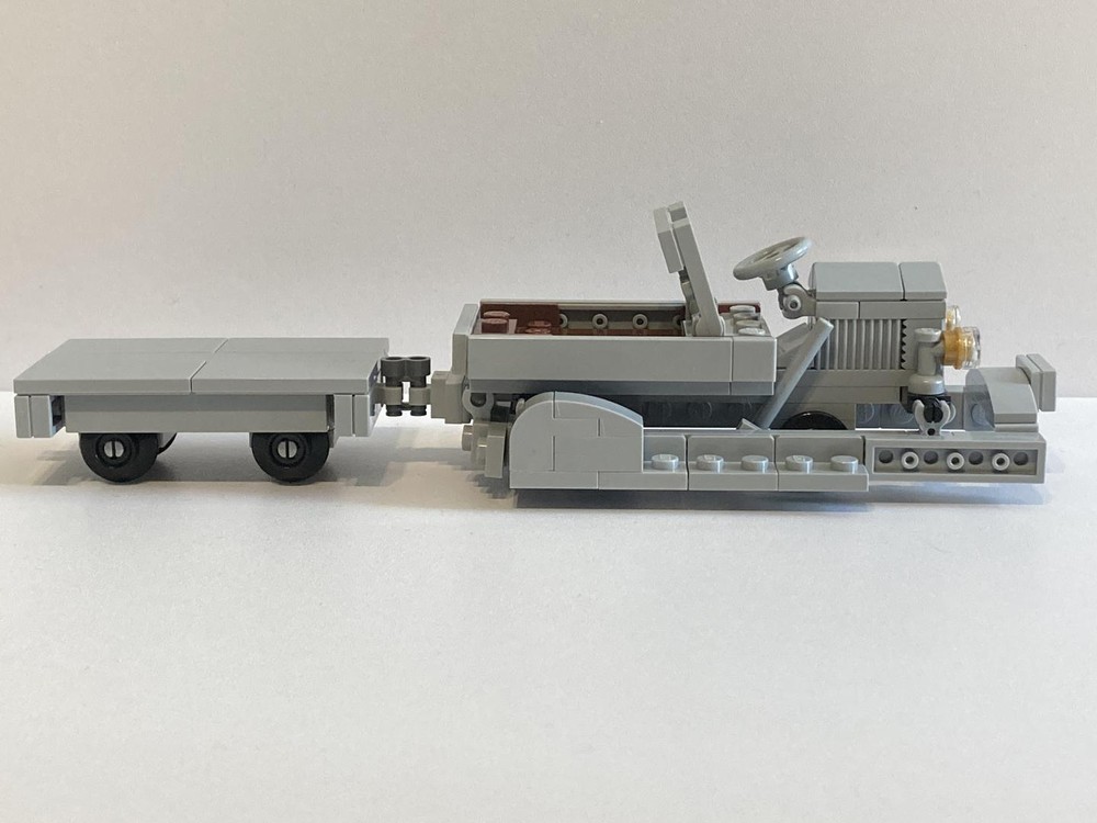 LEGO MOC Crewe Tractor (WW1 Road/Rail Vehicle) by Gregnat3 ...