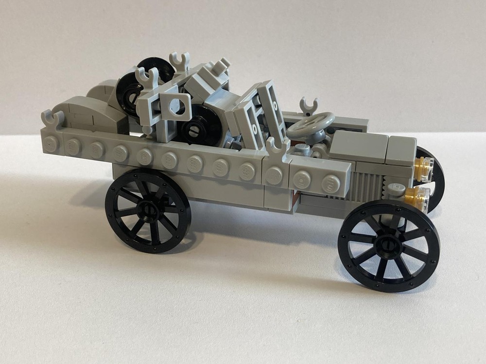 LEGO MOC Crewe Tractor (WW1 Road/Rail Vehicle) by Gregnat3 ...