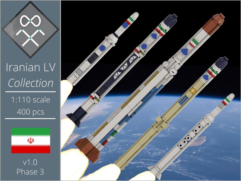 LEGO MOC 1:110 Iranian Rockets by Foggy0utri Design Bureau ...