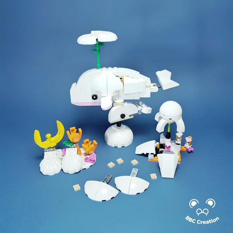 LEGO MOC-145394 Deep Sea Creature by bbchai | Rebrickable - Build with LEGO