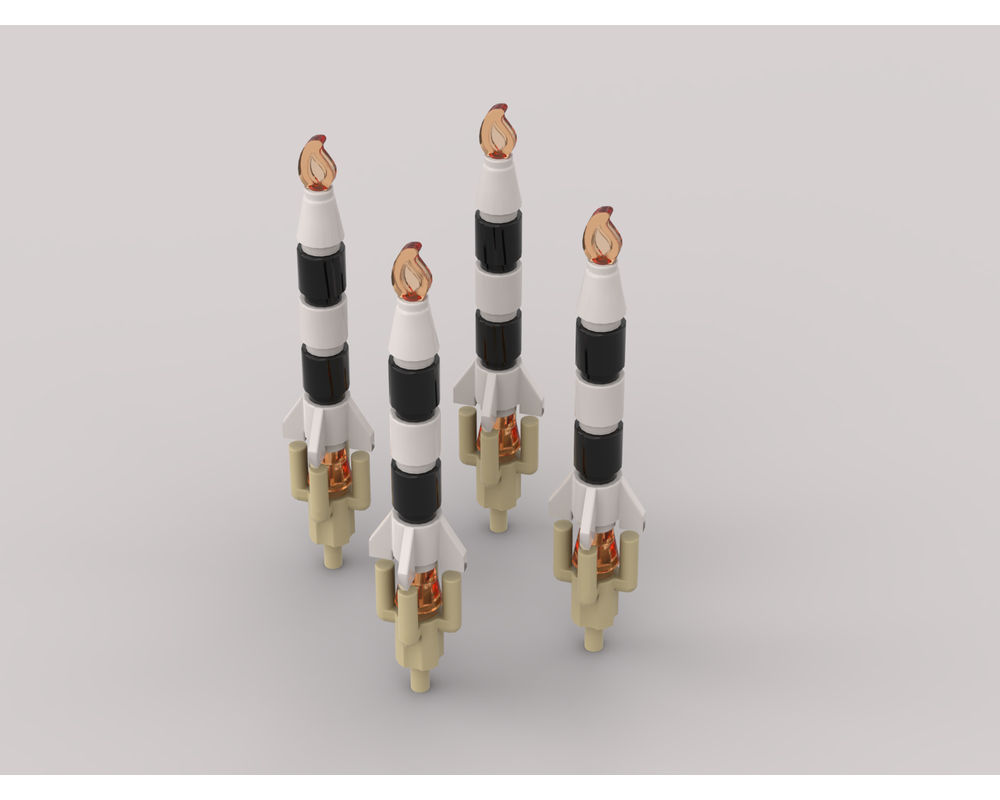 LEGO MOC Birthday cake candles by aquir | Rebrickable - Build with LEGO