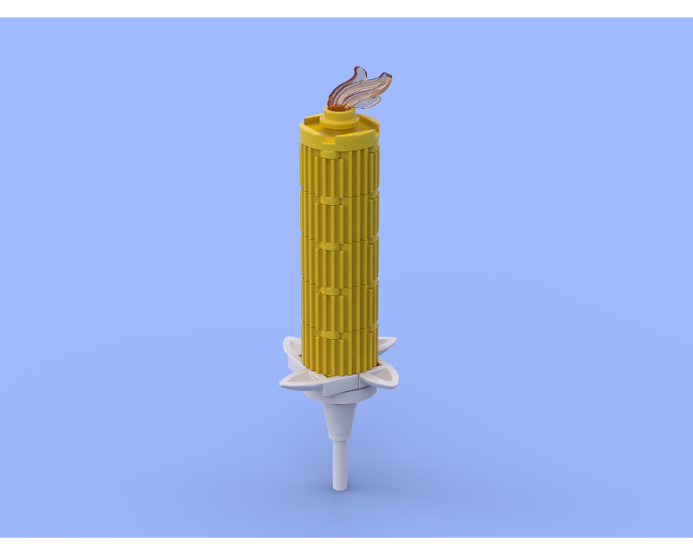 LEGO MOC Birthday cake candles by aquir | Rebrickable - Build with LEGO