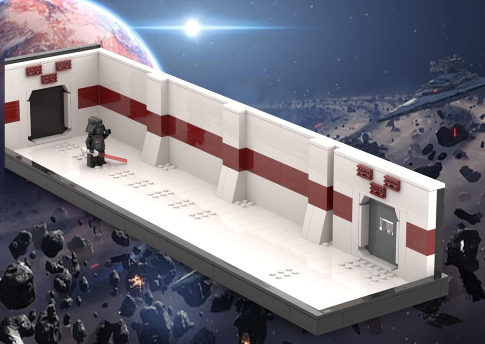 LEGO MOC-145400 Rough one hallway scene by kgwolfin | Rebrickable ...