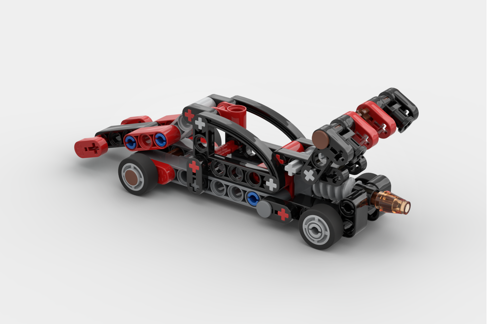 Lego Moc 30655 Race Car By Jorah Rebrickable Build With Lego