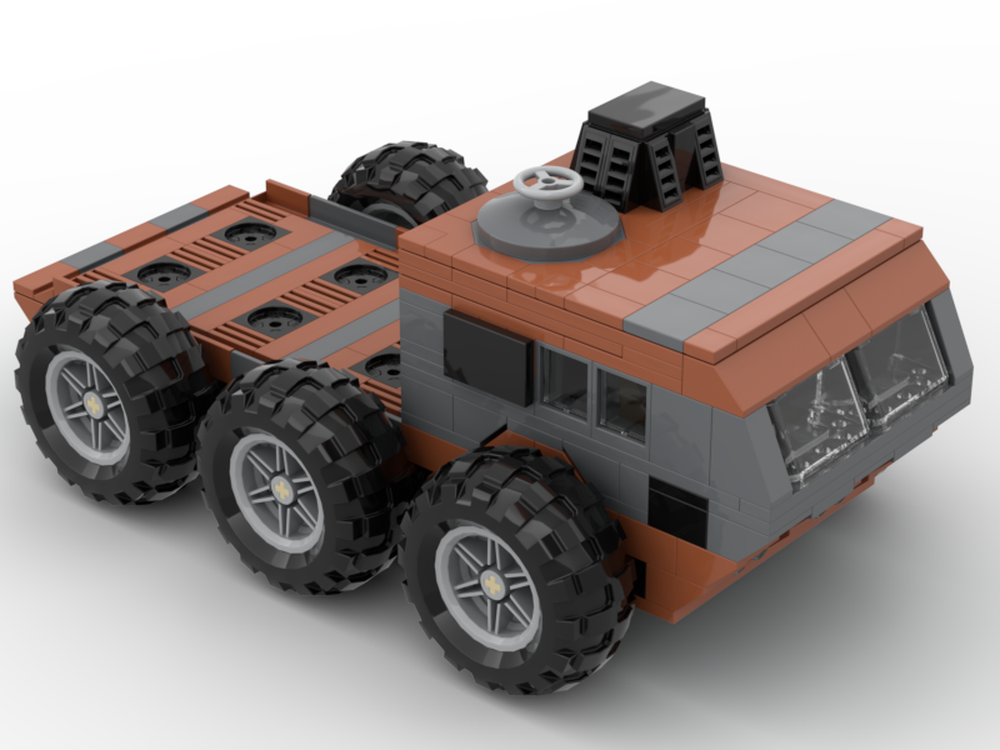 LEGO MOC Space Mining Truck by Beaver Brix | Rebrickable - Build with LEGO