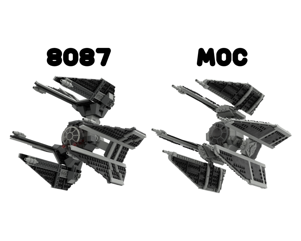 Lego Moc Tie Defender By Clunk Rebrickable Build With Lego