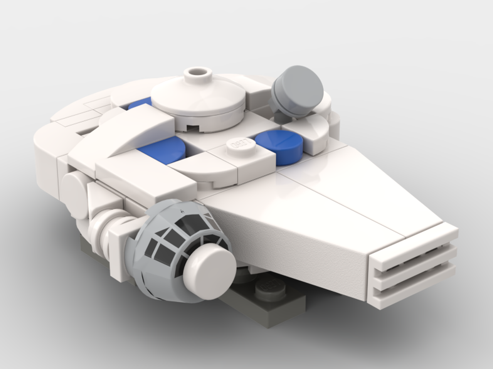 LEGO MOC Micro Kessel Run Millennium Falcon by Puddloflaj | Rebrickable ...