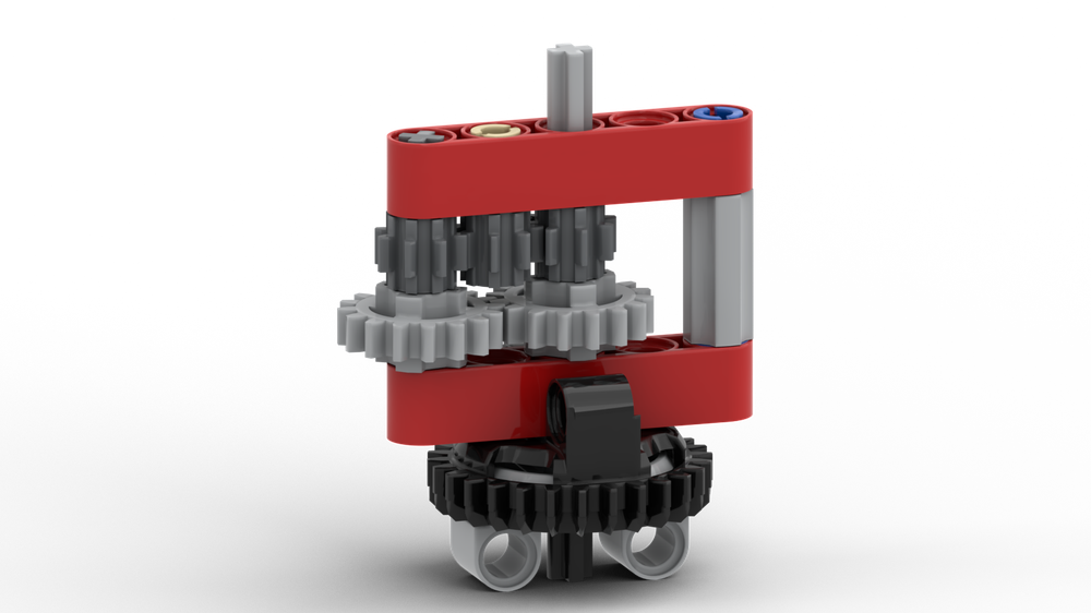 LEGO MOC Simple Differential by 2in1 | Rebrickable - Build with LEGO