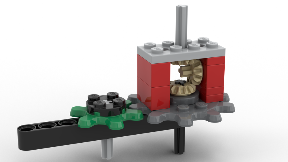 LEGO MOC Plate Gear Differential by 2in1 | Rebrickable - Build with LEGO